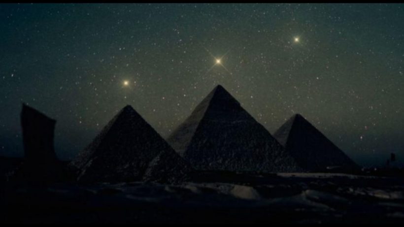 Why are the Egyptian pyramids aligned with the stars?